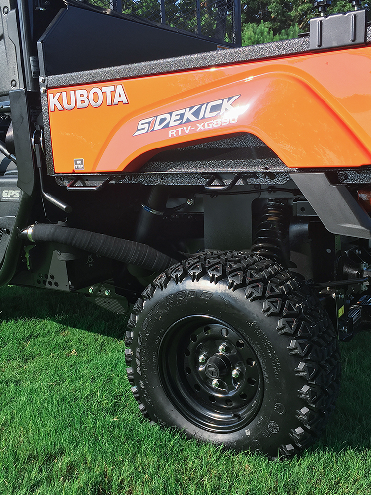 Kubota's RTV-XG850 Sidekick Utility Vehicle