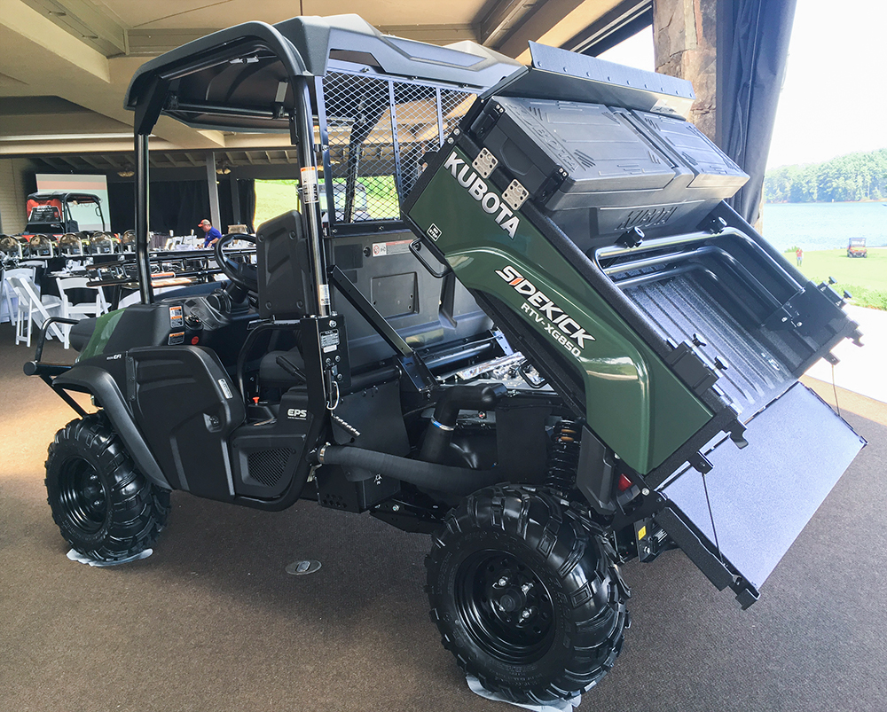 Kubota's RTV-XG850 Sidekick Utility Vehicle