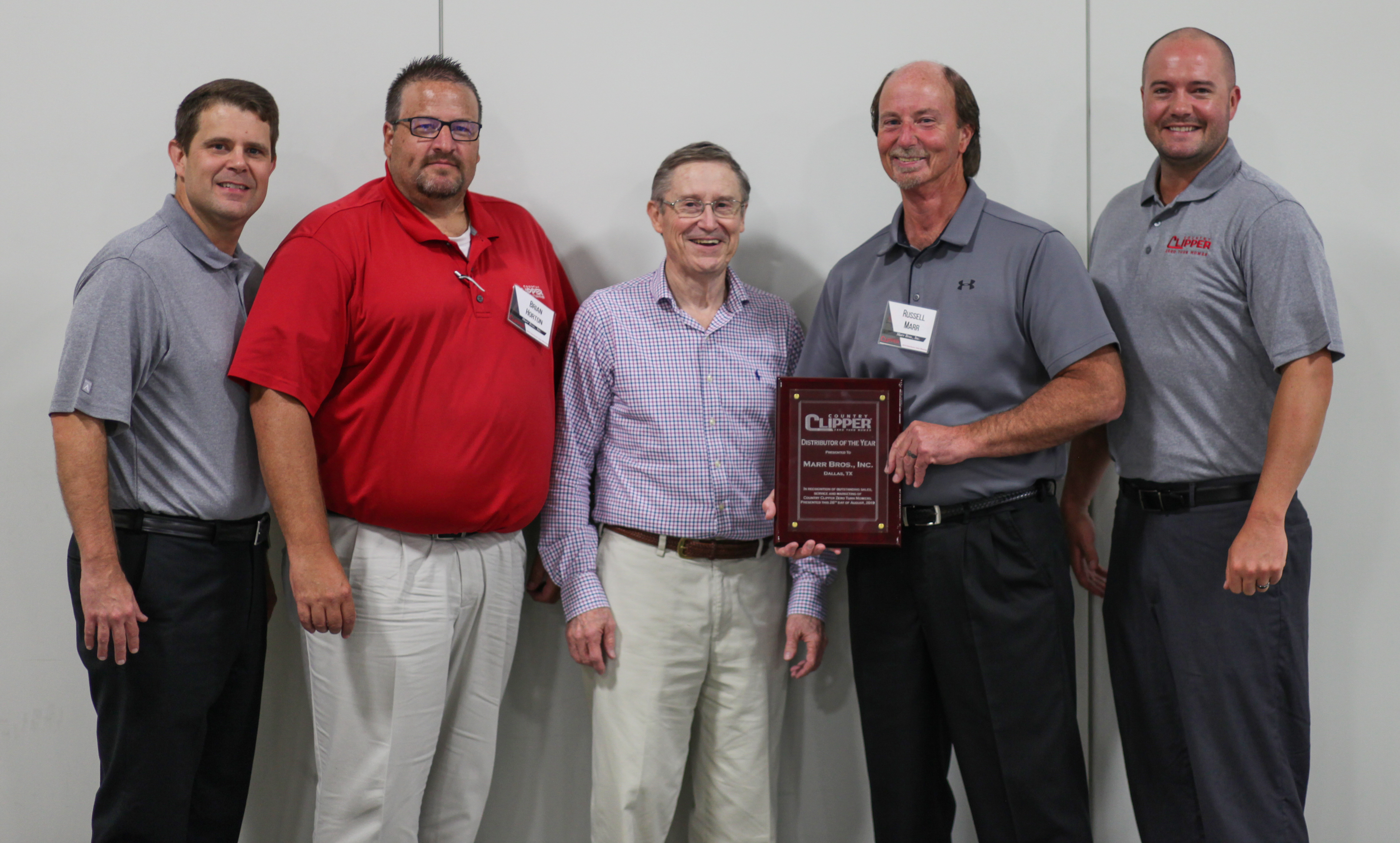 Marr Bros. Named Distributor of the Year by Country Clipper Mowers for ...