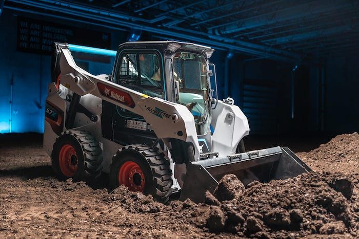 Bobcat Unveils All-Electric Skid-Steer Loader & All-Electric ...