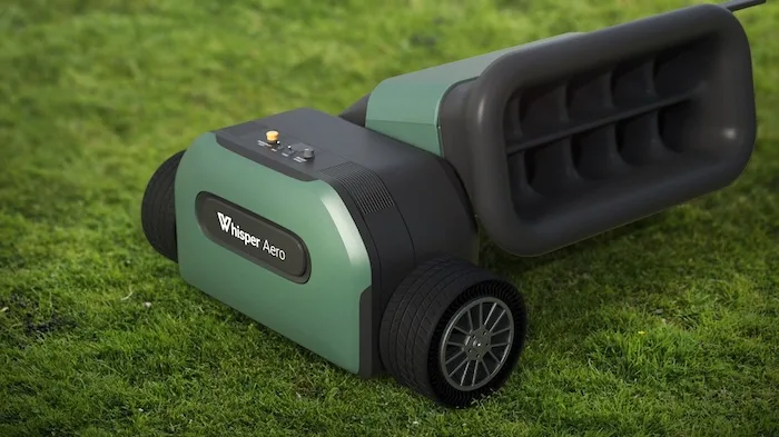 Whisper Aero Unveils Electric Tow Behind Blower Powered by WhisperDrive™