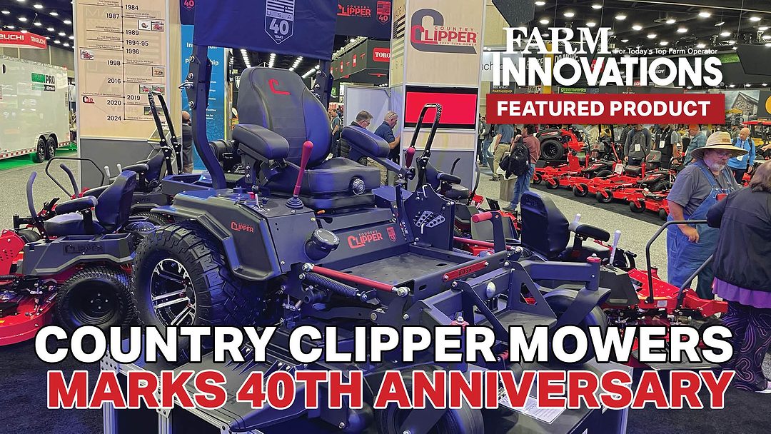 [Video] Country Clipper Mowers Marks 40th Anniversary at Equip Expo