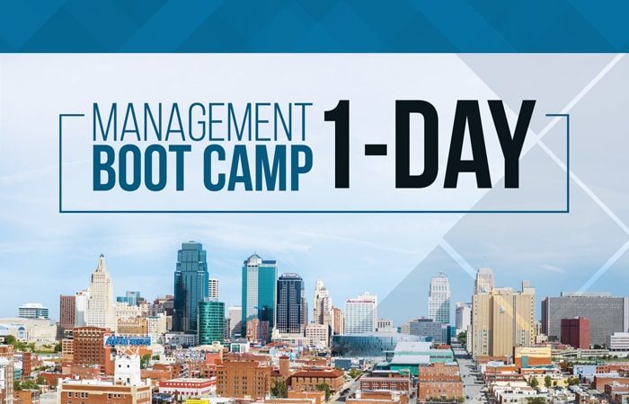 8 Locations Announced for 1-Day Management Boot Camps