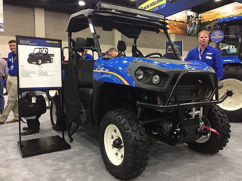 New Holland, Textron Specialized Vehicles Unveil New Rustler 850