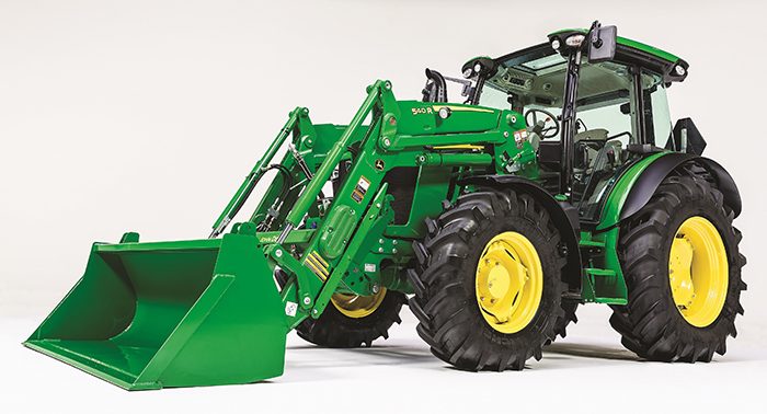 John Deere 5R Series Tractors Receive AE50 Award for 2018
