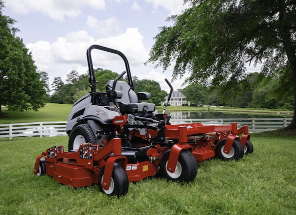 Exmark Launches Gas-Powered 96-Inch Lazer Z X-Series Zero-Turn Mower