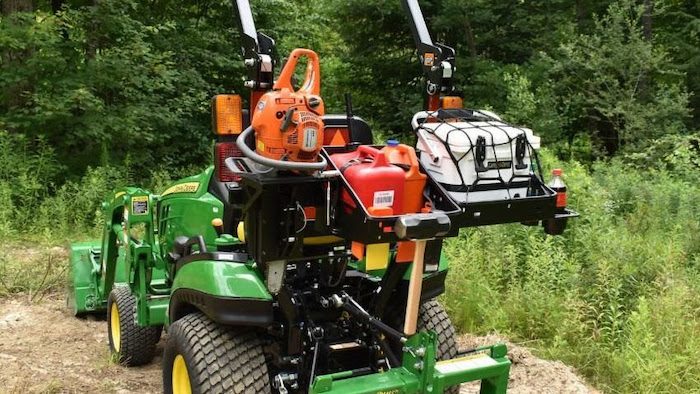 Artillian Tractor Introduces ROPS-Mounted Tool System