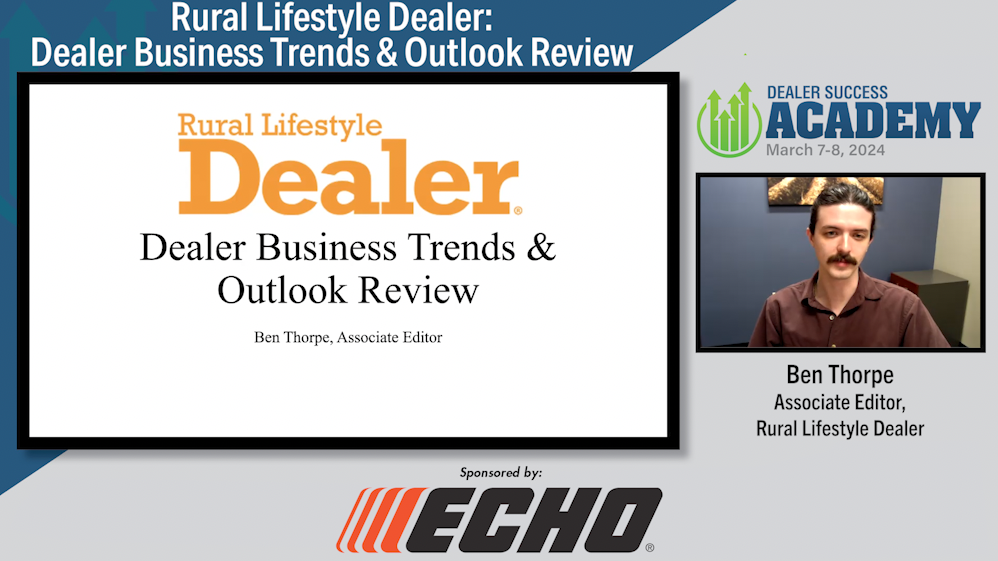 2024 Dealer Success Academy Ben Thorpe