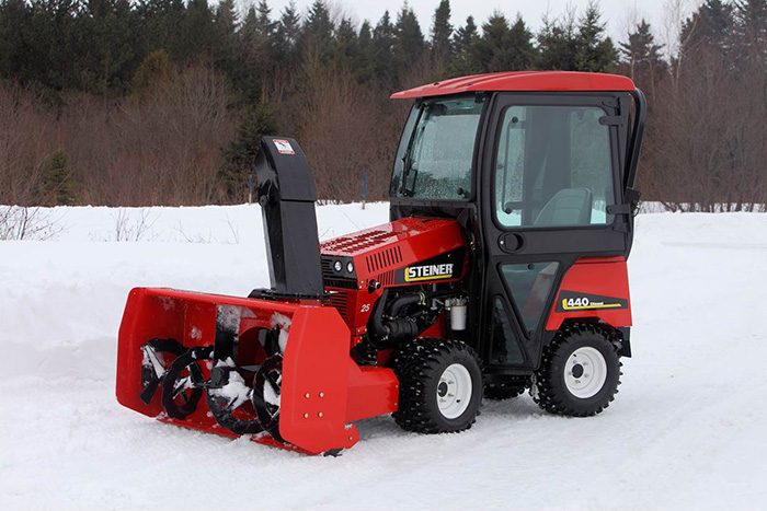 STEINER Unveils New Professional Snow Blower