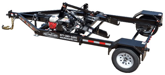 Retriever's New PUP Self Loading Trailer