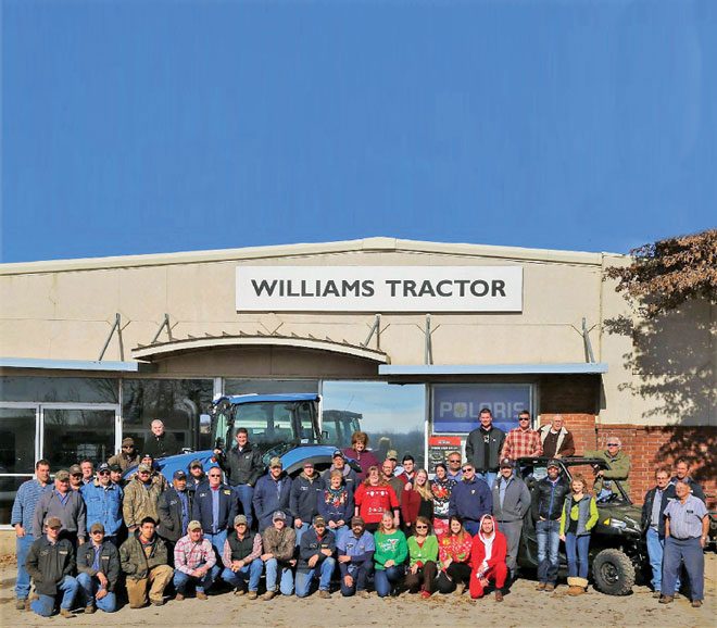 Williams Tractor: Location Gives Advantages