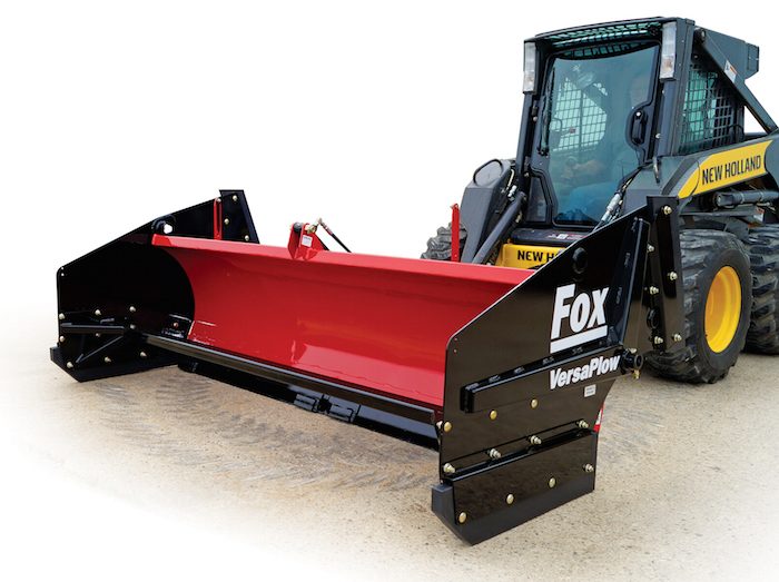 Fox VersaPlow Skid-Steer Mounted Plows