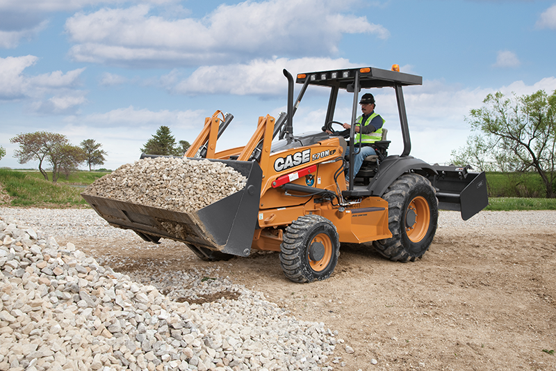 Case Construction Introduces New CASE 570N EP Tractor Loader