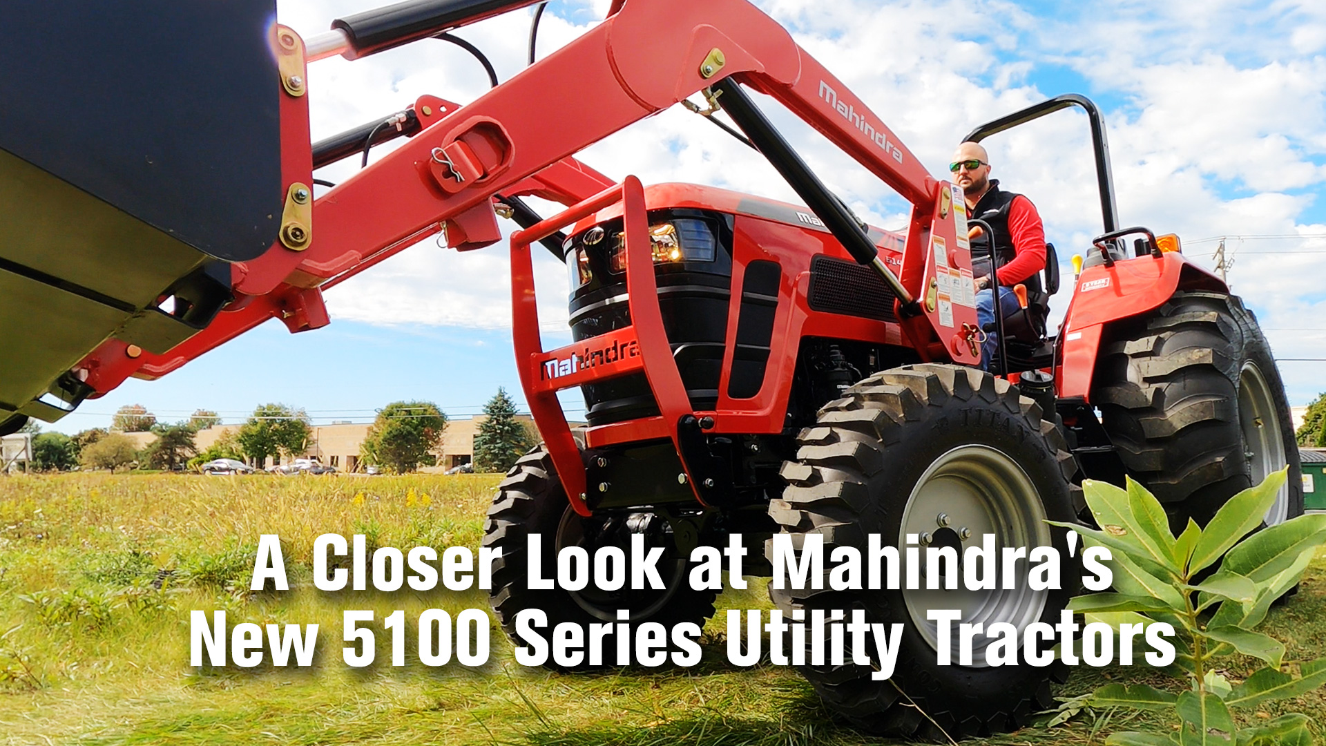 Mahindra Tractor At Work